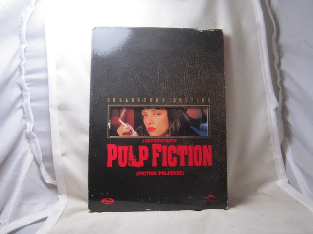 PULP FICTION, JOHN Travolta, Bilingual, 2-Disc DVD, 1994/2001, Used. $5 ...