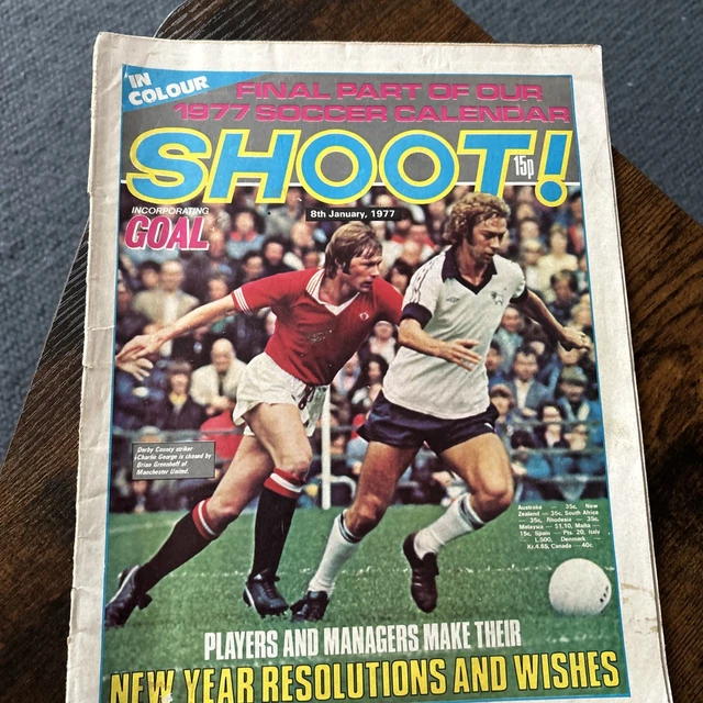 SHOOT : 8TH January 1977 : Vintage Football Magazine. £1.80 - PicClick UK
