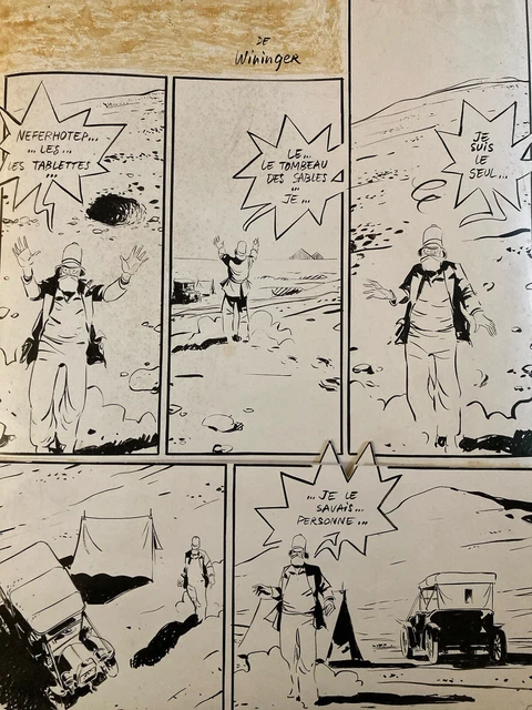 VERY PRETTY BOARD Original 1978 Rock Winninger the Pyramid Forgotten ...