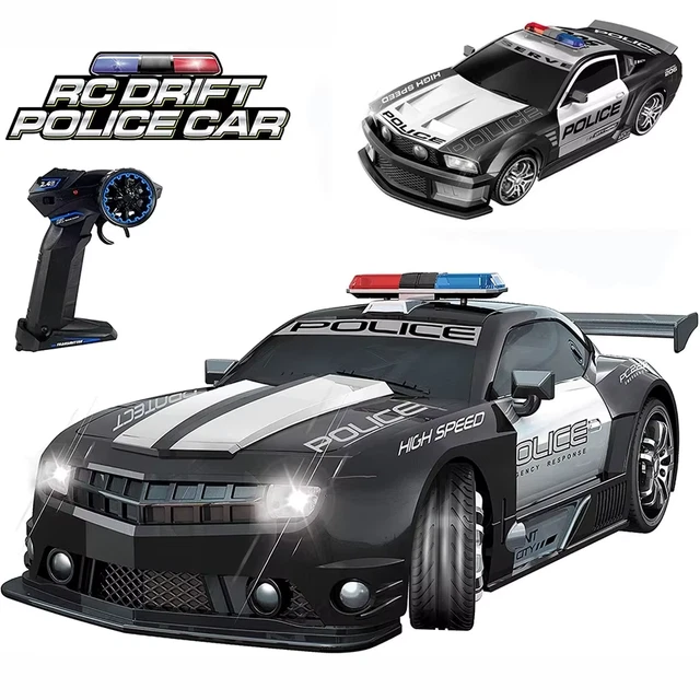 1/12 BIG 2.4GHZ Super Fast Police RC Car Remote Control Cars Toy Lights ...