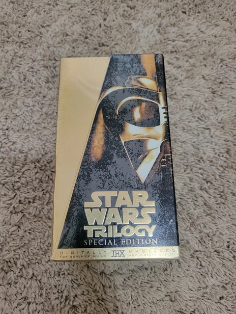 STAR WARS TRILOGY Special Edition VHS Gold Box Set 1997 New Sealed Fox ...