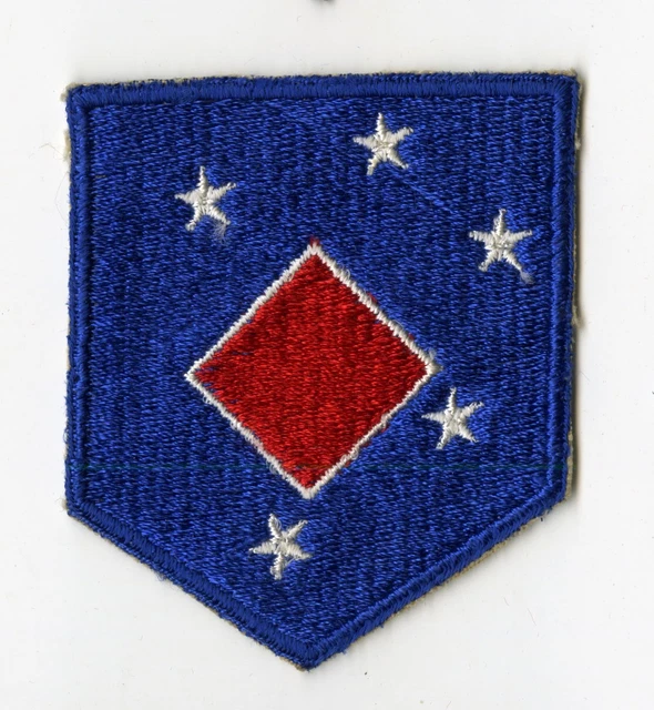 I MARINE AMPHIBIOUS Corps White Back Patch WWII Vintage Guadalcanal ...