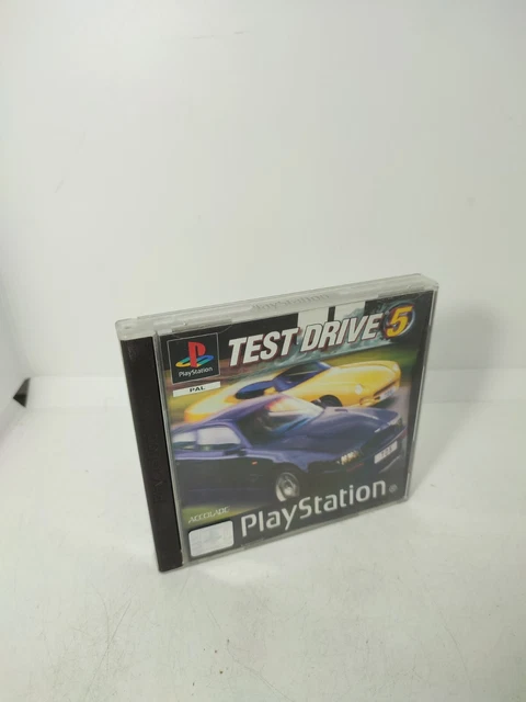 TEST DRIVE 5 PS1 Playstation 1 con libretto istruzioni completo CIB ⚡ ...