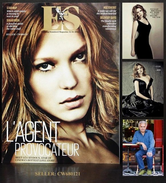 LEA SEYDOUX ( Blue Is The Warmest Colour ) Hanif Kureishi Es Magazine ...