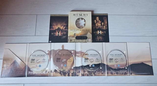 THE ULTIMATE MUMMY Collection The Mummy and The Mummy Returns 4-DVD Box ...