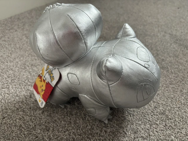 POKÉMON 25TH ANNIVERSARY Silver BULBASAUR Plush Toy *BRAND NEW* £9.04 ...