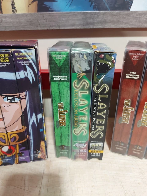 THE SLAYERS VHS Tape Lot Used Anime $89.99 - PicClick CA