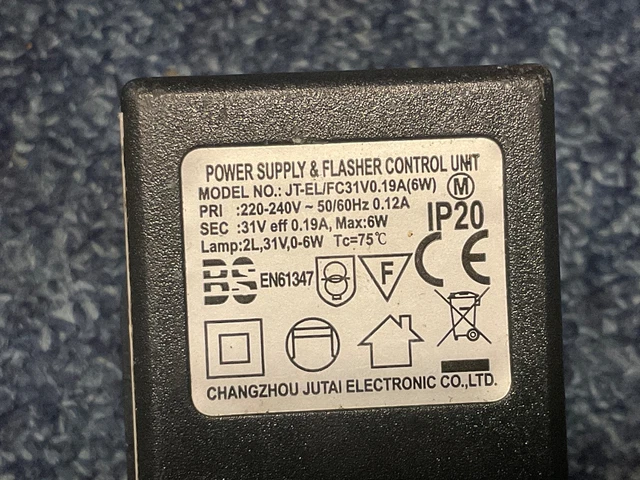 CZJUTAI 31V 6W JT-EL/FC31V0.19A XMAS LED POWER SUPPLY ADAPTER with ...