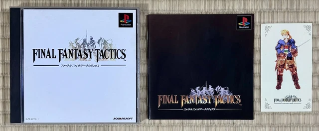FINAL FANTASY TACTICS - PS Playstation Ps1 - Japan Import Vgood! EUR 10 ...
