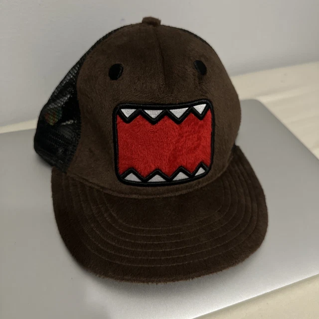 DOMO NHK JAPAN TV Broadcaster Japanese Monster Mascot Fuzzy Trucker Hat ...