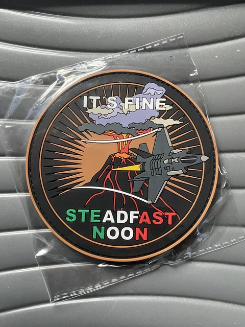 USAF RAF LAKENHEATH 495th F35A Ex Steadfast Noon NATO Exercise PVC ...