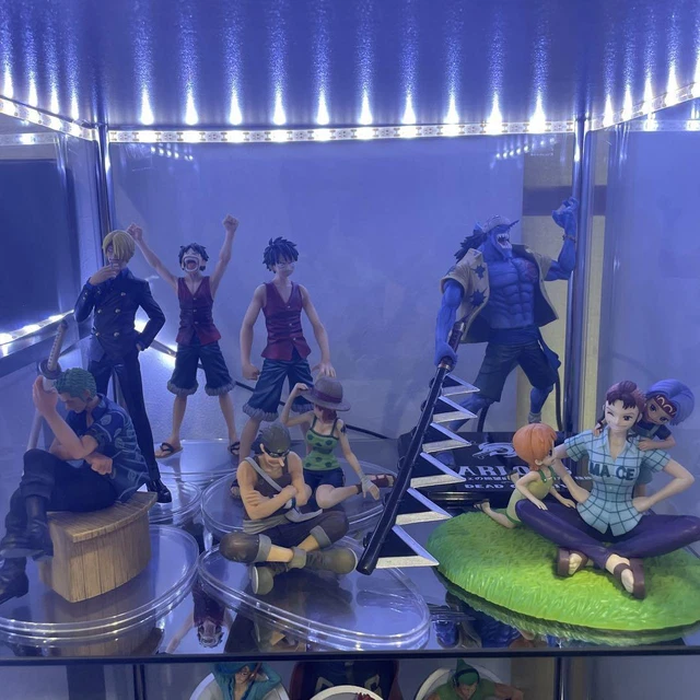 LOTTO ONE PIECE Figure Dramatic Showcase 2a stagione Aaron Nami Rufy ...
