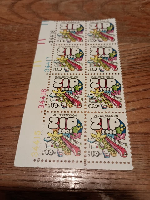1974 #1512 ZIP Codes Postage Stamp Lot One $0.99 - PicClick