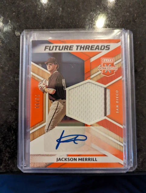 JACKSON MERRILL AUTO 2022 Elite Extra Edition Future Threads orange/99 ...