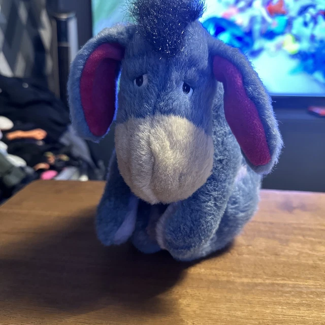 WALT DISNEY EEYORE Plush Donkey Stuffed Animal Toy 9” £7.98 - PicClick UK