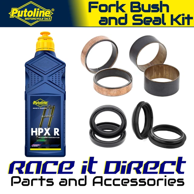 FORK OIL DUST Seal Bush Kit for KTM 125 EXC 2003 2016 Putoline Set £46. ...