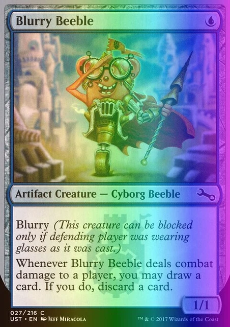 MTG MAGIC THE Gathering Blurry Beeble (27/288) LP FOIL instable EUR 1 ...