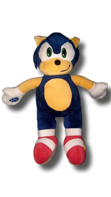 SONIC THE HEDGEHOG Build A Bear Workshop SEGA Soft Plush Stuffed Toy 2016 18" £21.52 - PicClick UK