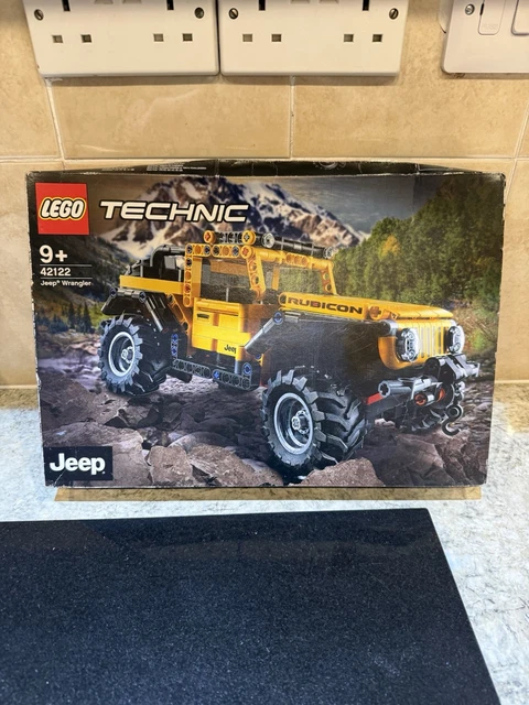 LEGO TECHNIC 42122 Jeep Wrangler Rubicon – New & Sealed – Minor Box ...
