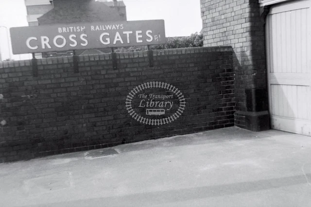 PHOTO BR BRITISH Railways Station Scene - CROSS GATES £1.99 - PicClick UK