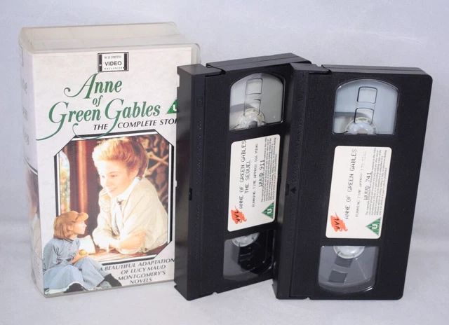 ANNE OF GREEN Gables The Complete Story VHS Cassette Double Video ...