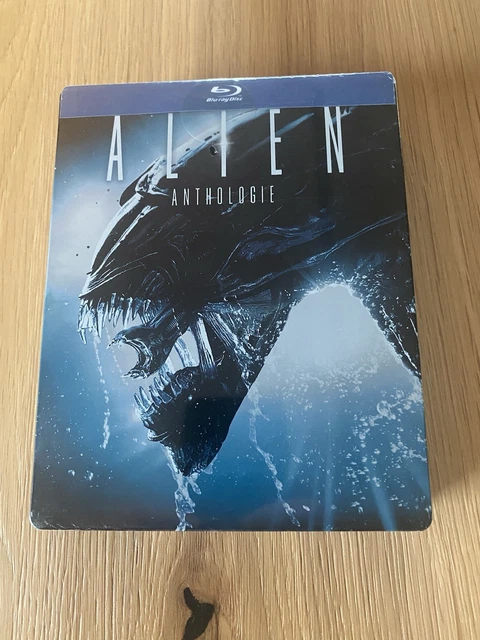ALIEN ANTHOLOGY TEILE 1+2+3+4, Jumbo Steelbook Edition, 4 Blu Ray Box ...