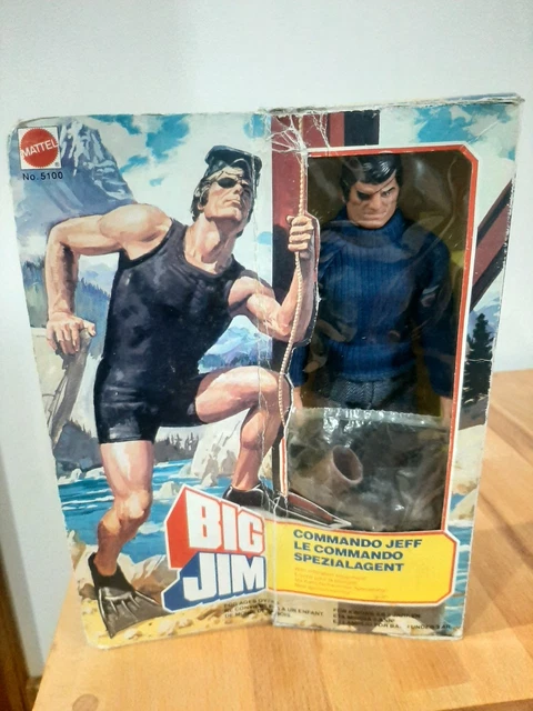 BIG JIM COMMANDO Jeff Mattel Action Figure EUR 390,00 - PicClick IT