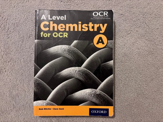 A LEVEL CHEMISTRY for OCR A Student Book (OCR A Level Sciences ...