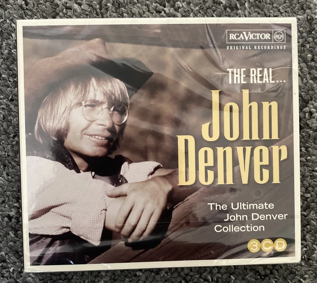 JOHN DENVER : The Real... John Denver CD Box Set 3 discs (2013) New ...