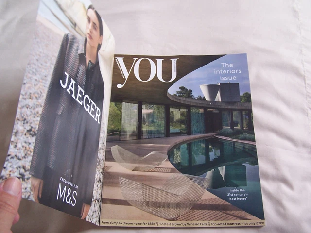 YOU MAGAZINE DAILY Mail 12 OCTOBER 2025 THE INTERIORS ISSUE £2.22 - PicClick UK