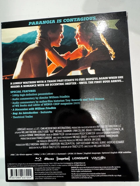 BUG (BLU-RAY) HARRY Connick Jr. Ashley Judd Michael Shannon (US IMPORT ...