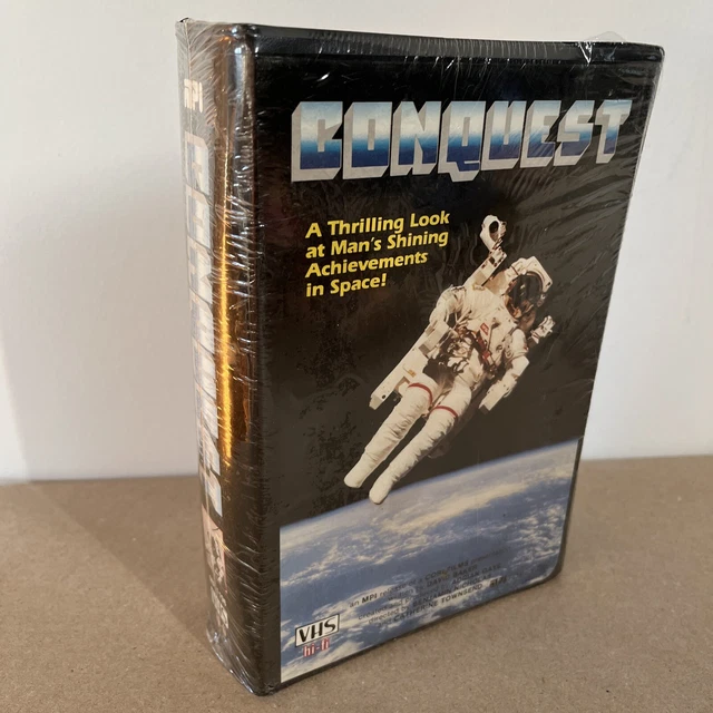 CONQUEST ACHIEVEMENTS IN Space VHS NASA Space Shuttle Van Braun Rocket ...
