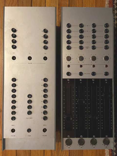 RARE PHILIPS MD console Discrete Preamps and monitor amp section w PS ...
