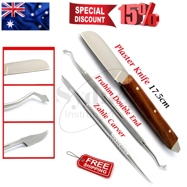 DENTAL LAB KIT Alginate Plaster Frahm Amalgam Carver Wax Modelling ...