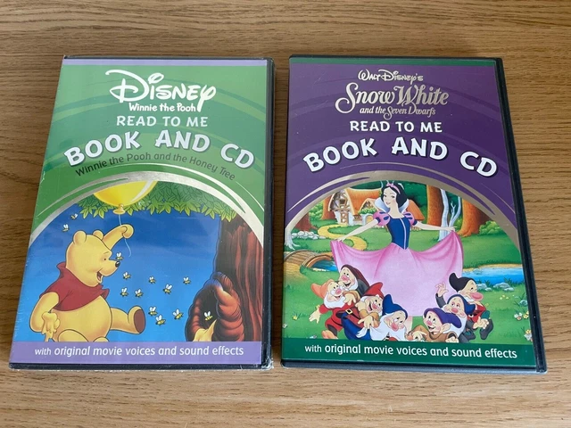 2 X DISNEY Read To Me Book And CD Set - Winnie the Pooh / Snow White £5 ...