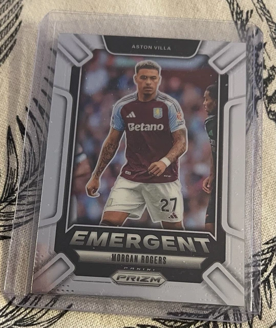 MORGAN ROGERS PANINI Prizm 2024-25 Emergent Aston Villa £1.75 - PicClick UK