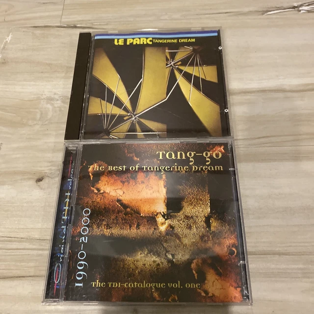 TANGERINE DREAM 3 CD LOT Tang-Go Best Of 2 Discs & Le Parc Excellent ...