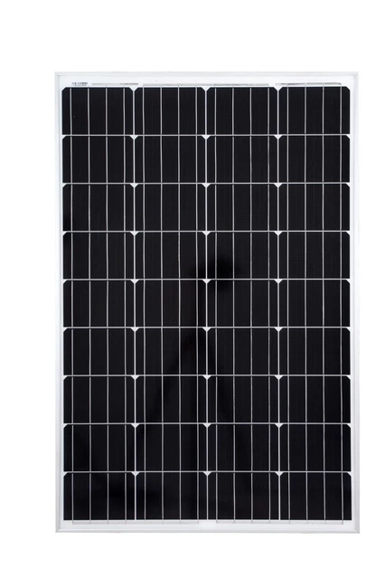 12V 250W BLACK Solar Panel Mono Fixed Battery Caravan Camping Charging ...