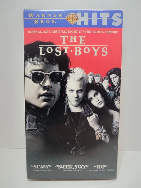 THE LOST BOYS (1987) VHS 80's Teen Horror Corey Haim Feldman 1998 WB ...