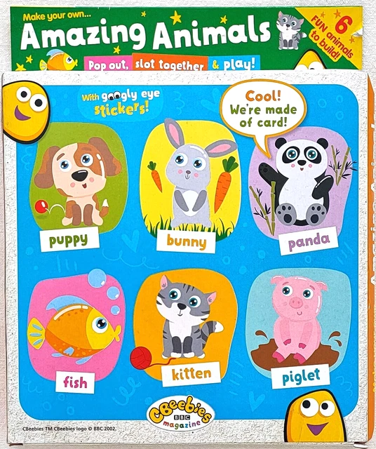 CBEEBIES - MAKE Your Own Amazing Animals - 6 Fun Animals To Build ...