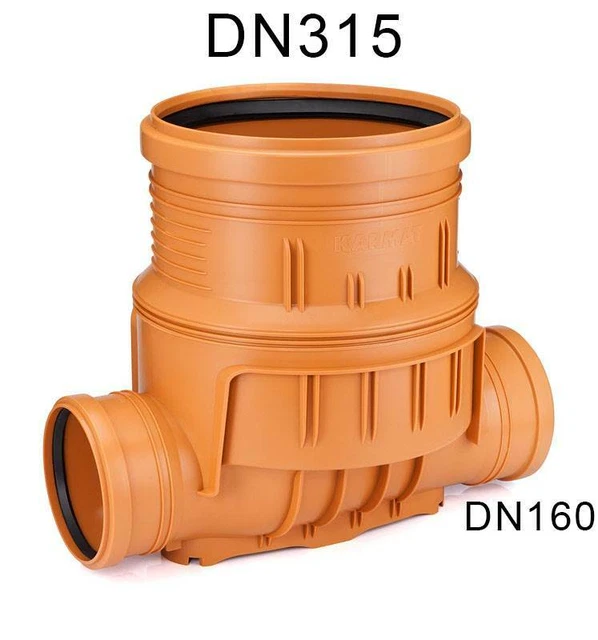 KG KONTROLLSCHACHT ABWASSERSCHACHT Revisionsschacht DN315 + (DN110 oder DN160) EUR 52,90 ...