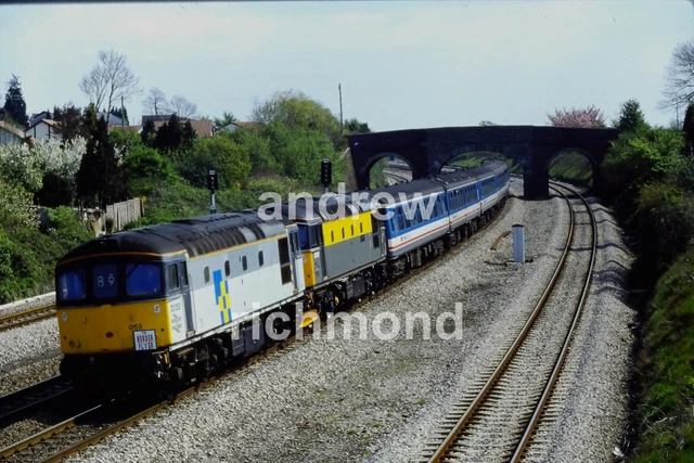 33053 33047 CLASS 33 The Border Flyer Railtour 5 May 1991 Original 35mm ...