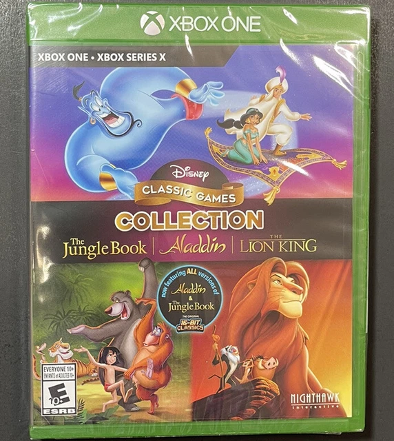 DISNEY CLASSIC GAMES Collection [ Jungle Book Aladdin Lion King ] (XBOX ...
