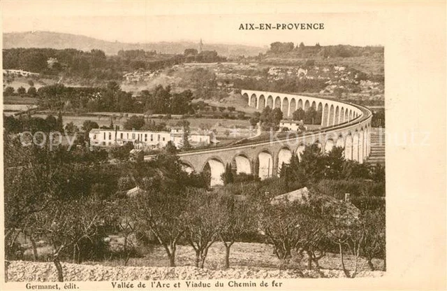 AIX-EN-PROVENCE VALLEE DE l'Arc et Viaduc du Chemin de EUR 7,15 ...