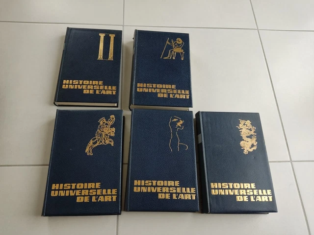 HISTOIRE UNIVERSELLE DE l'art En Cinq Volumes - 1967 - Eugène th Rimli - Fisher EUR 54,00 ...