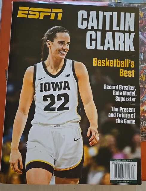 ESPN MAGAZINE - Special 2024 - Caitlin Clark (Basketball's Best) £14.06 - PicClick UK
