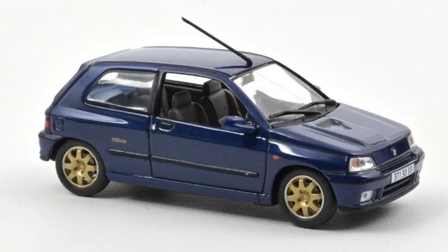 MODEL CAR SCALE 1:43 Norev Renault Clio Williams diecast vehicles road ...