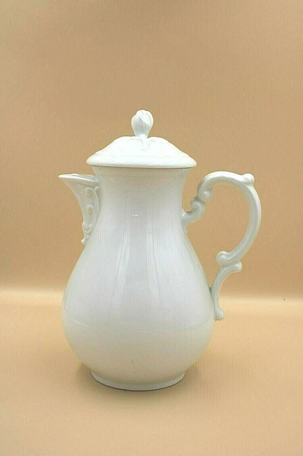 HUTSCHENREUTHER KANNE KAFFEE Kaffeekanne weiß Maria Theresia 25 cm EUR ...