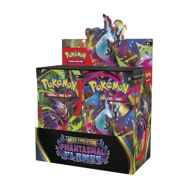 POKEMON CENTRE PHANTASMAL Flames - Booster Box, ETB X2, UPC, BB Pre ...