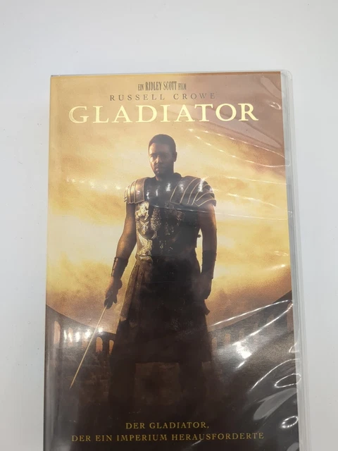 VHS GLADIATOR | VHS Videokassette gebraucht (2001) Russell Crowe Ridley ...